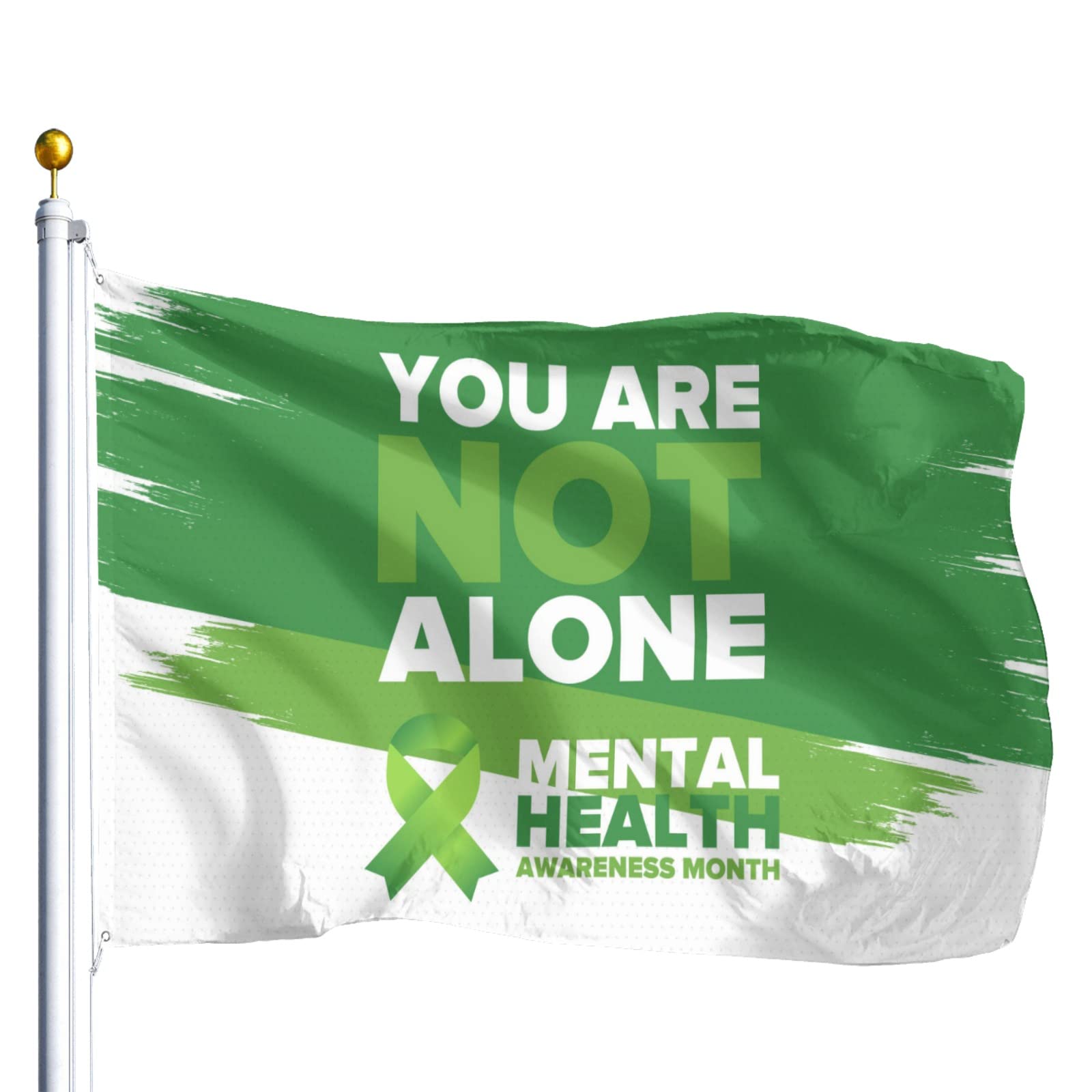 Mental’s health’s awareness month Flags Outdoor Flag 3×5 Mental’s ...