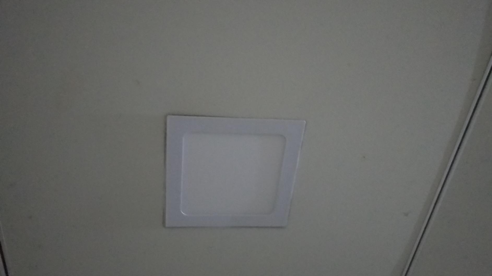 DMT 15 Watts LED Square False Ceiling Panel Light (White) : Amazon.in ...