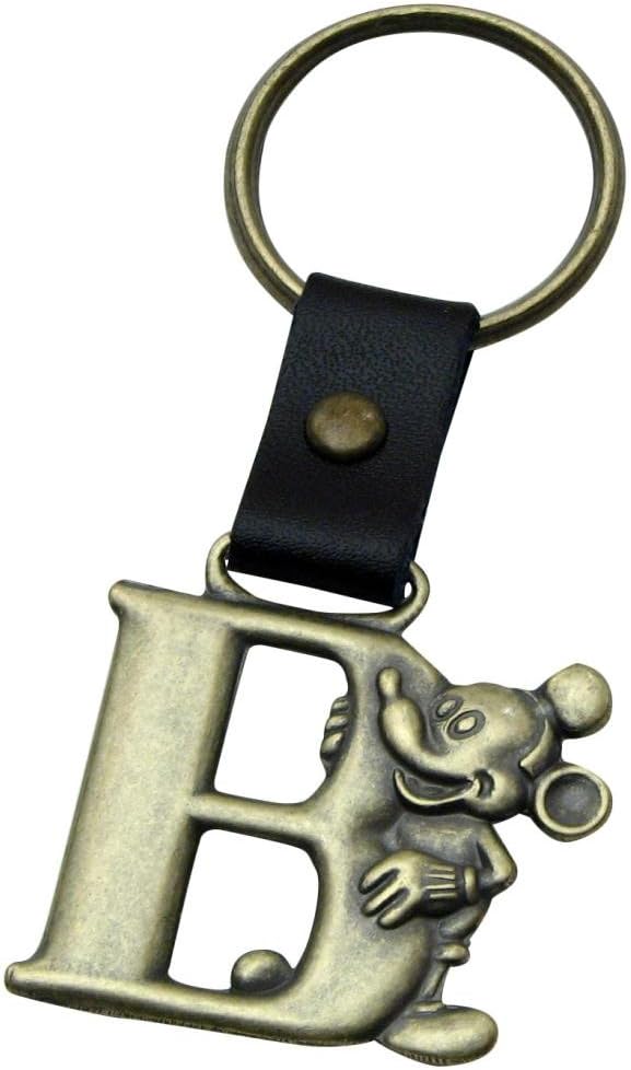 Amazon.com: Mickey Mouse Letter B Brass Key Chain : Clothing, Shoes ...