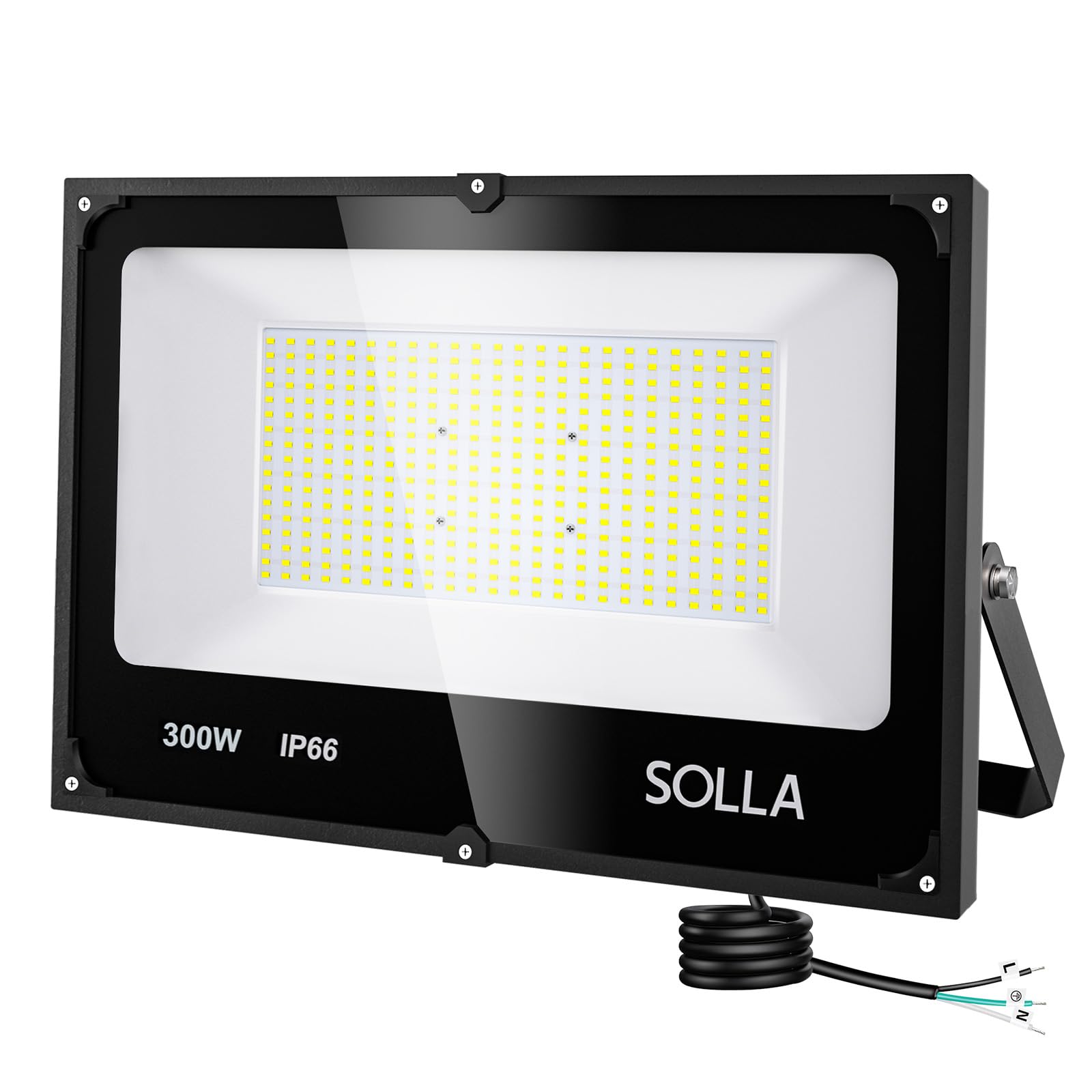 SOLLA LED Flood Light 300W, 30000lm 3000K Warm White Super Bright ...
