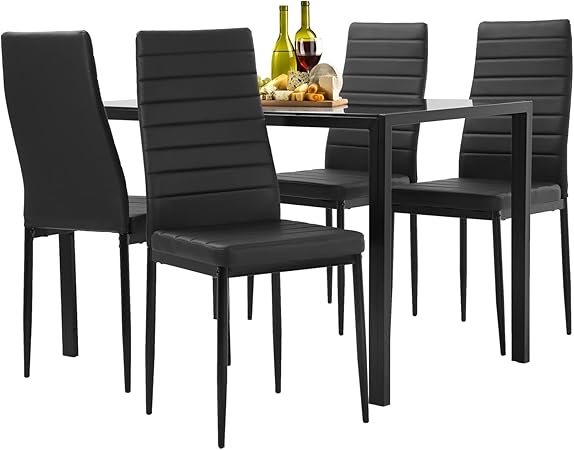 Amazon.com - Dining Table Set Dining Room Table Set Dinner Table ...