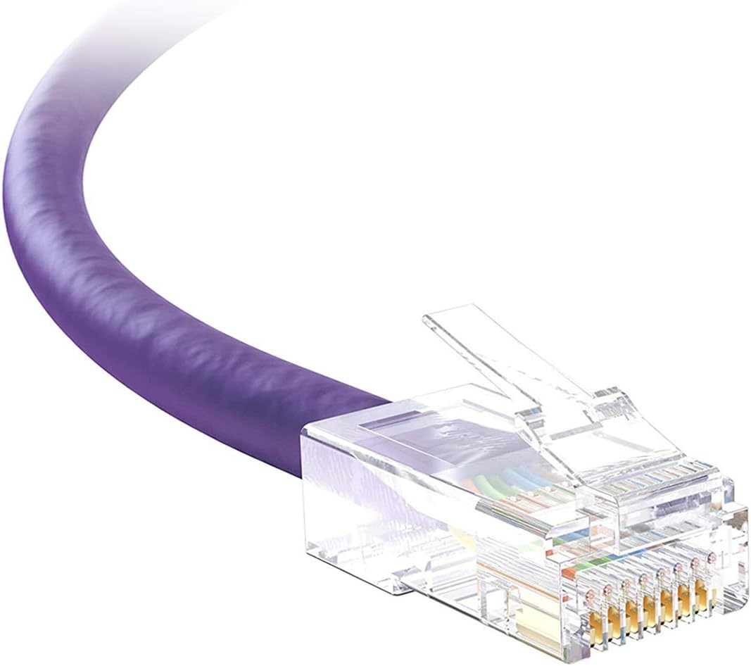 Amazon.com: BoltLion BL-697045 Bootless Cat5e RJ45 Ethernet Cable 2 ...