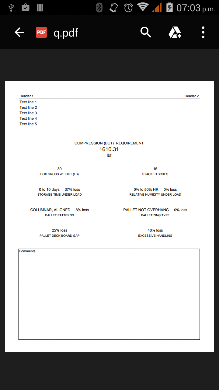 Calculator Box Compression Test - App on Amazon Appstore