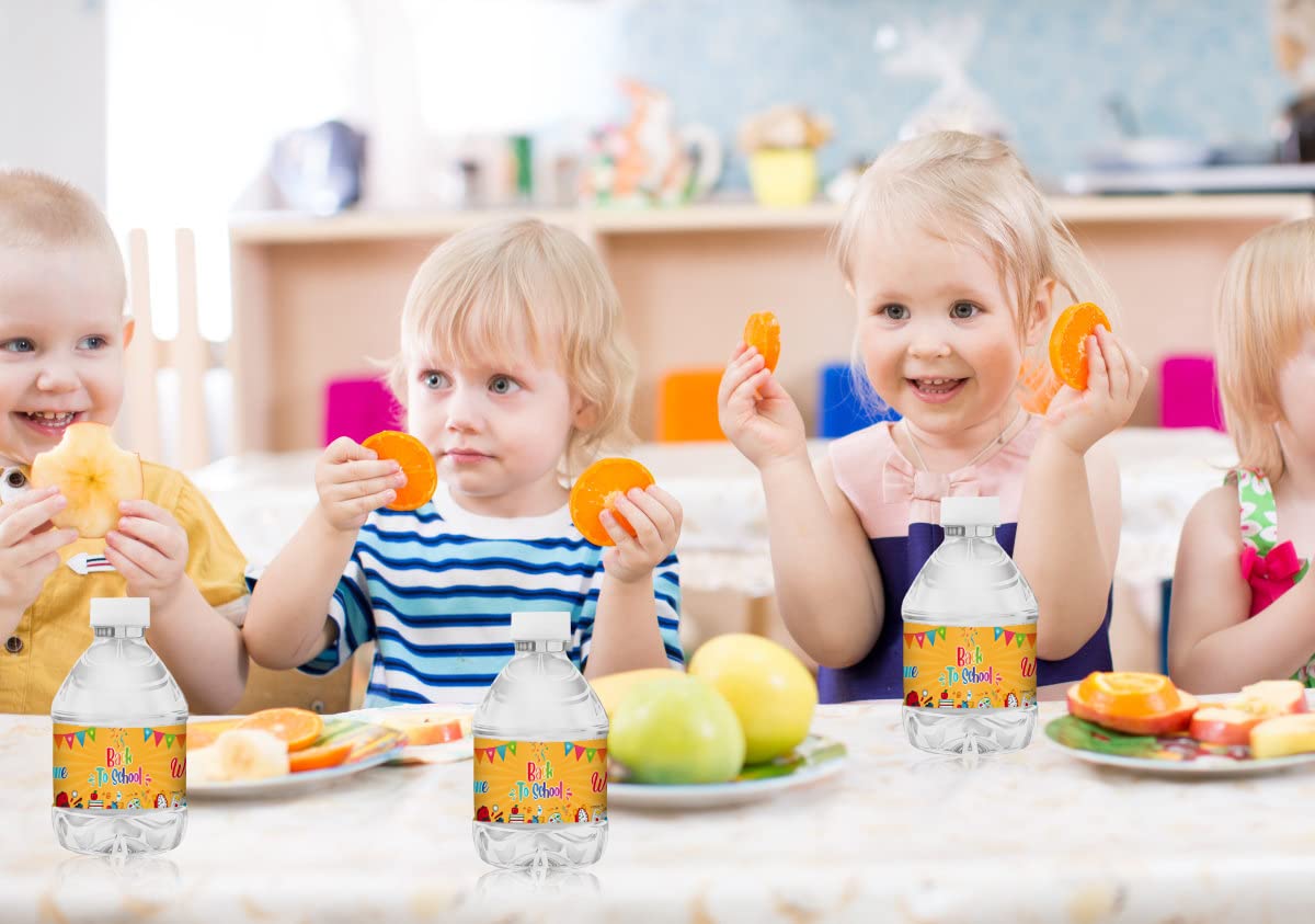 Snapklik.com : Welcome Back To School Water Bottle Labels Decorations ...