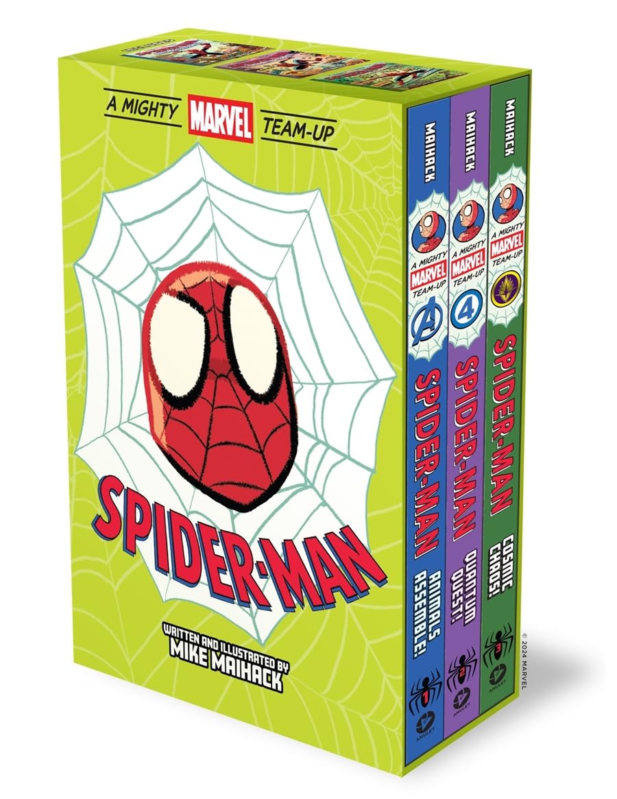 Spider-Man: A Mighty Marvel Team-Up 3-Book Box Set : 3 Original Graphic ...