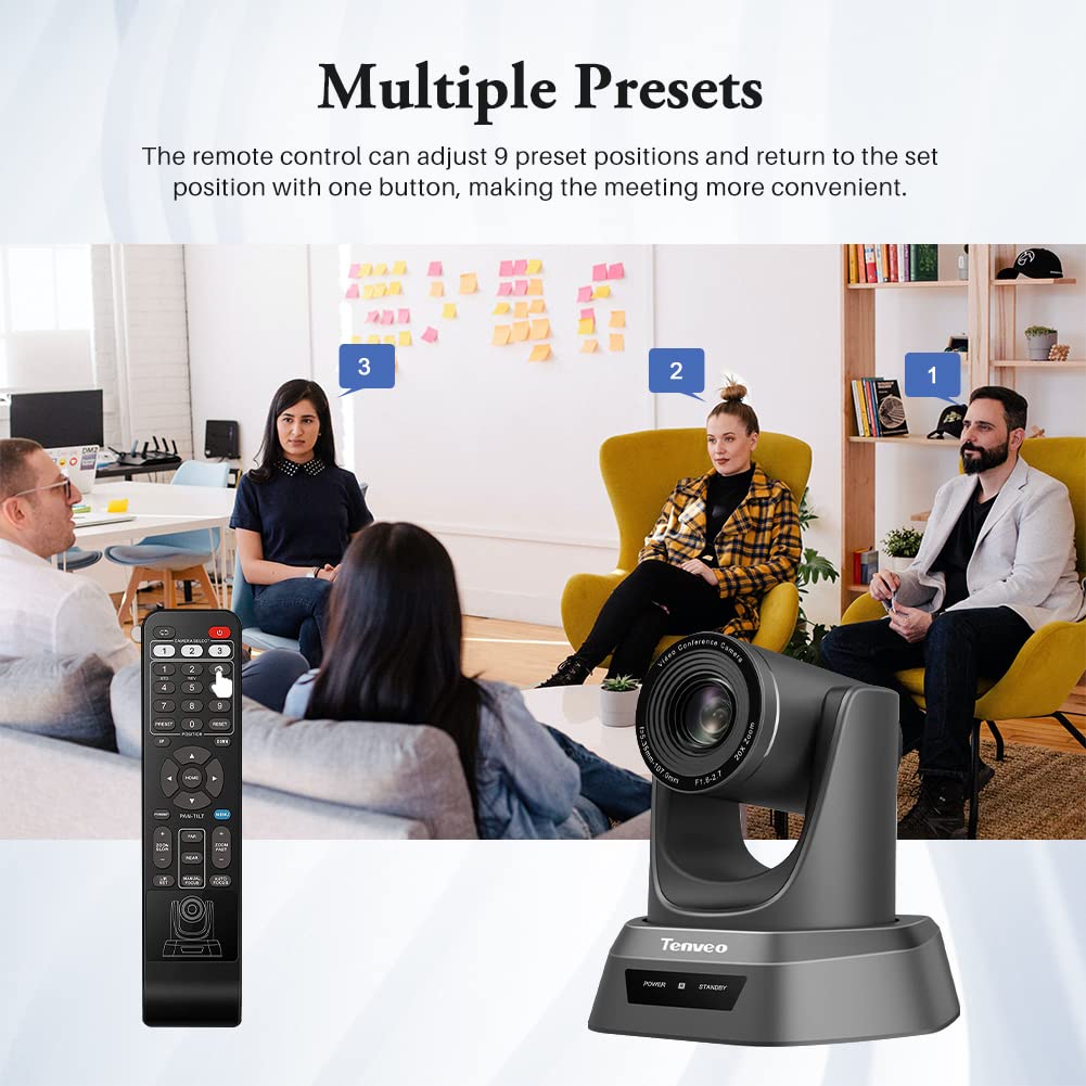 Snapklik.com : Tenveo NV Series Conference Camera