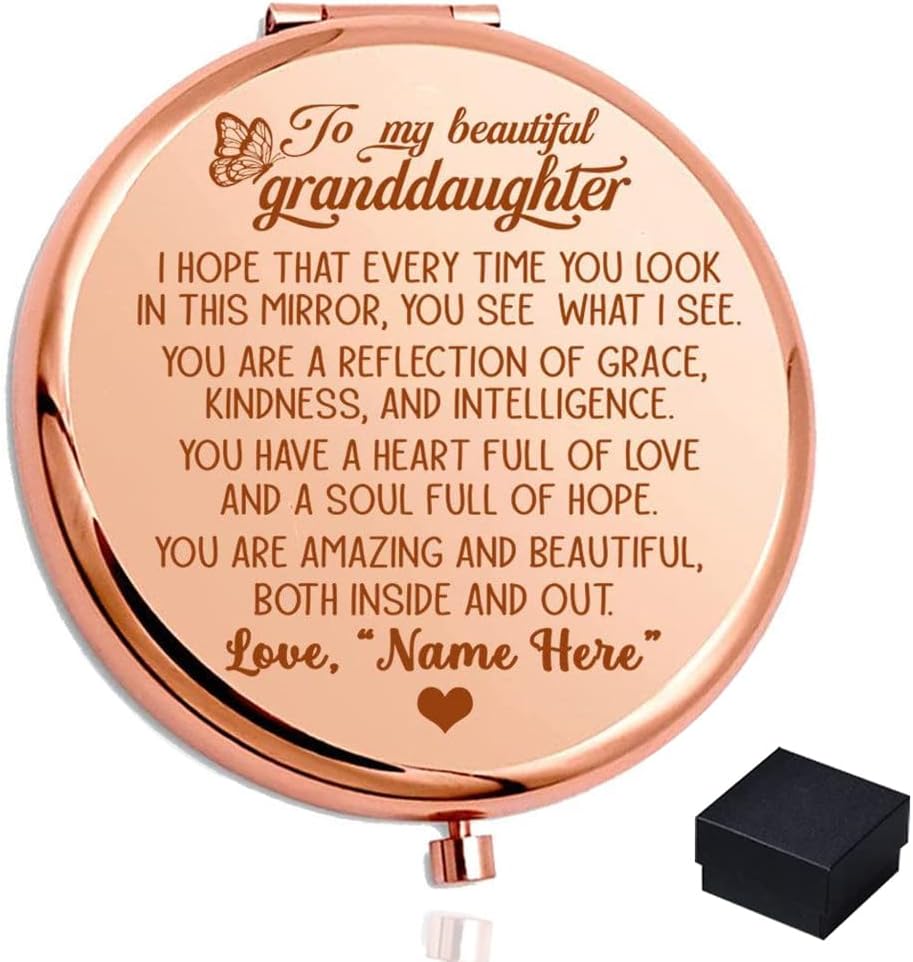 Amazon.com: My Granddaughter - Reflection Personalized Engraved Hand ...