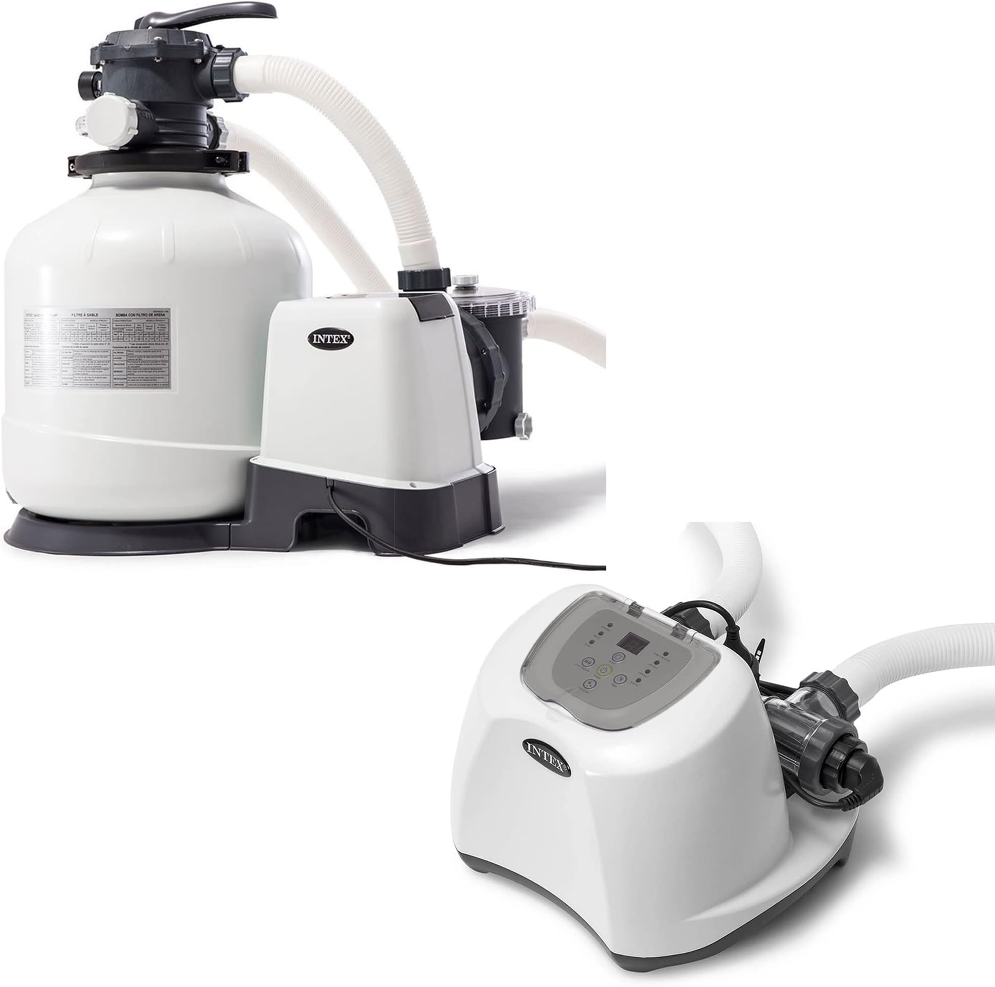 Amazon.com : Intex Sand Filter Pump & Saltwater System for Up to 15,000 ...