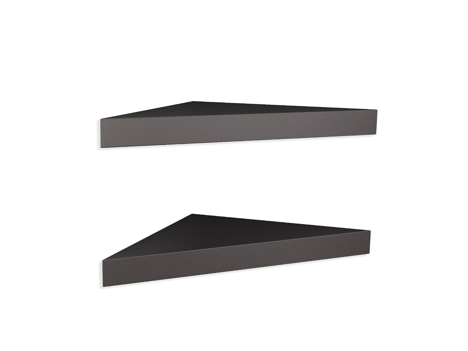 Home Sparkle Engineered Wood Corner Wall Shelves | Wall Mounted ...