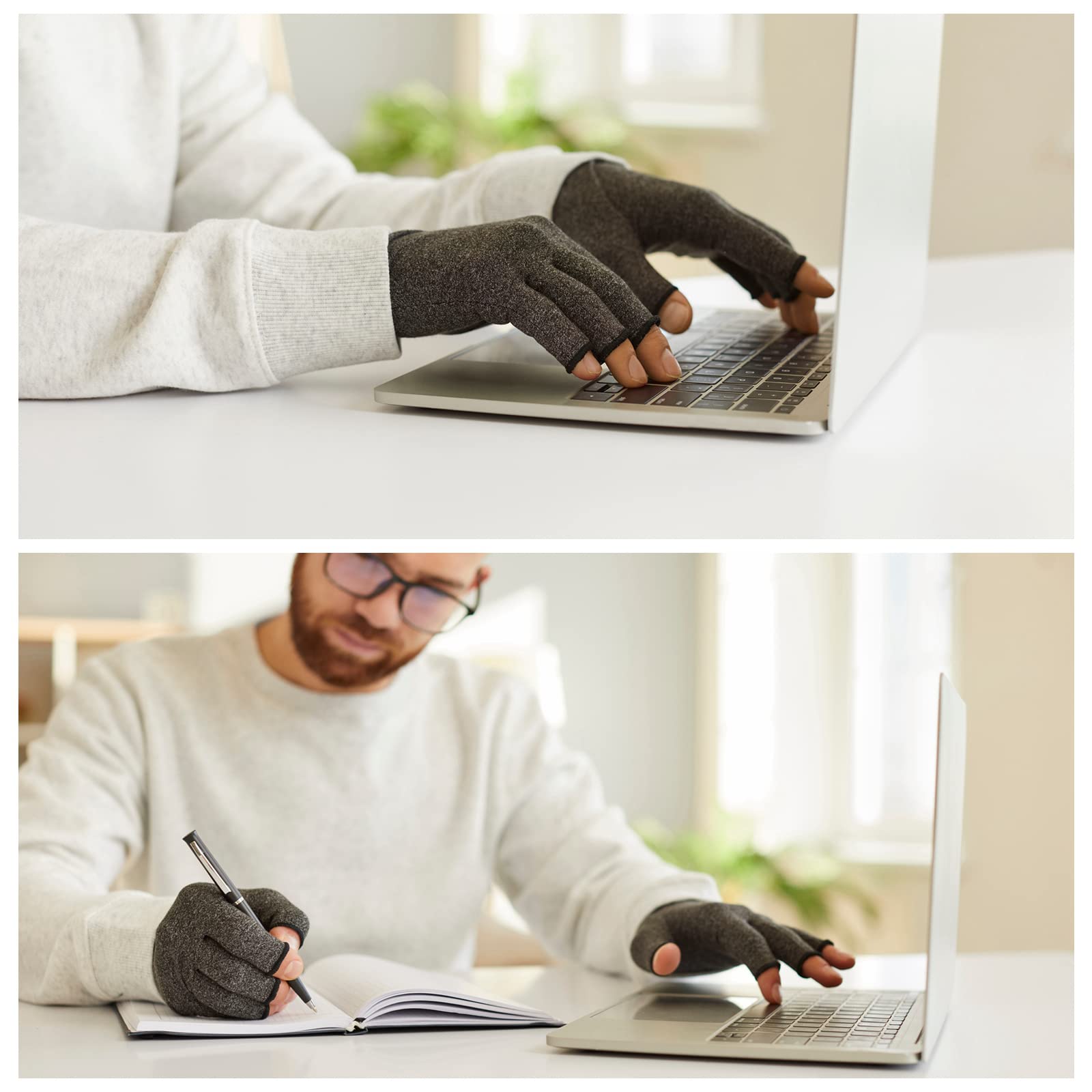 Snapklik.com : Mokigol Arthritis Gloves Women Men,Strengthen ...