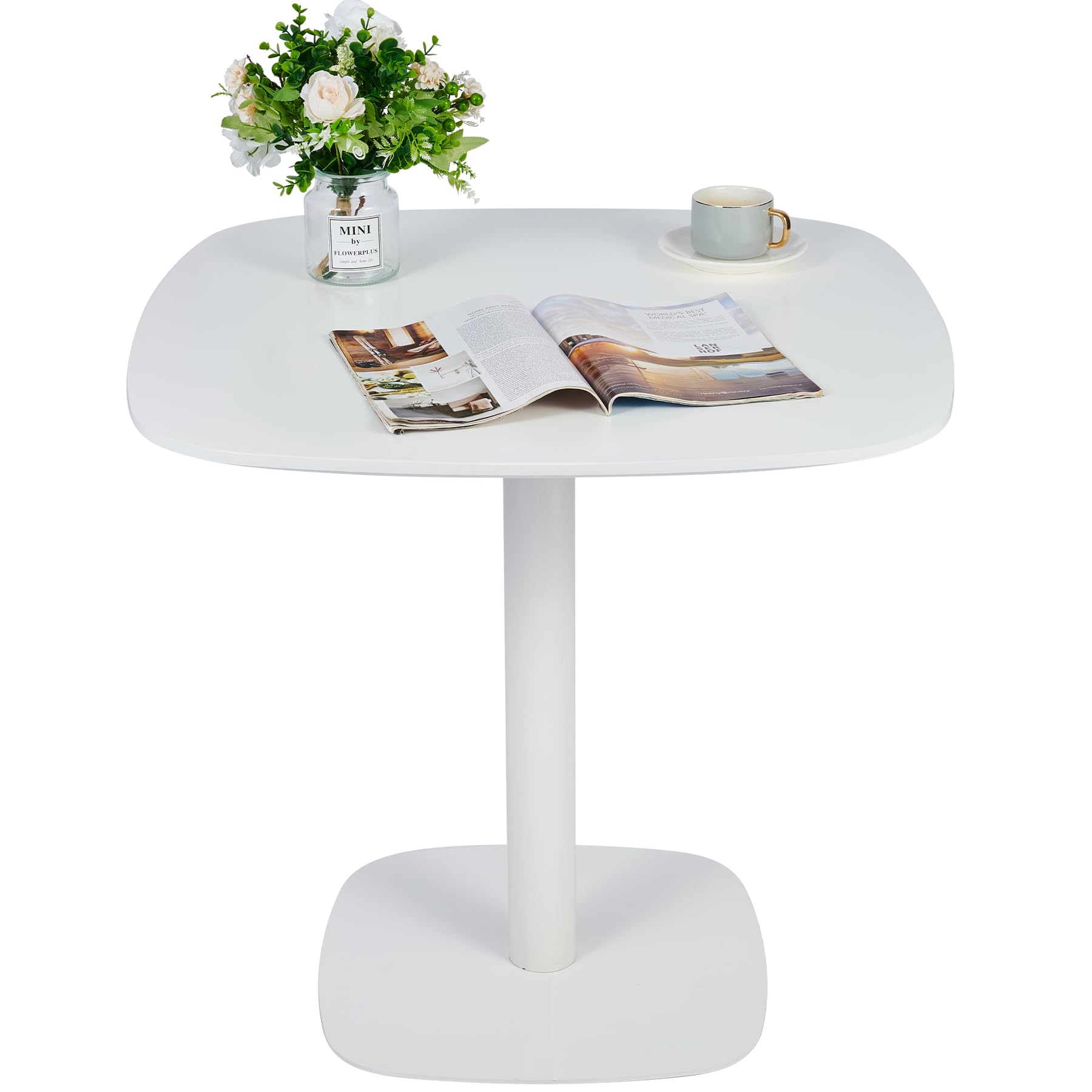 Amazon.com - VONLUCE White Square Dining Table,32" Tulip Table,Kitchen ...