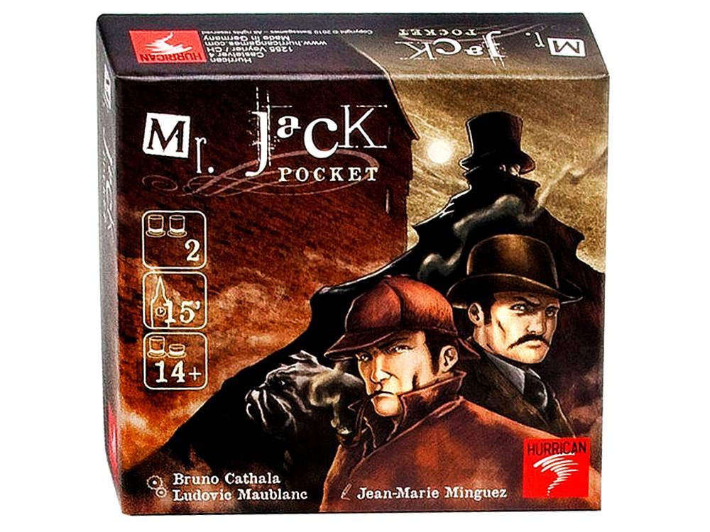 Amazon.com: Asmodee – Lfcabc131 – Board Game – Mr. Jack Pocket : Toys & Games