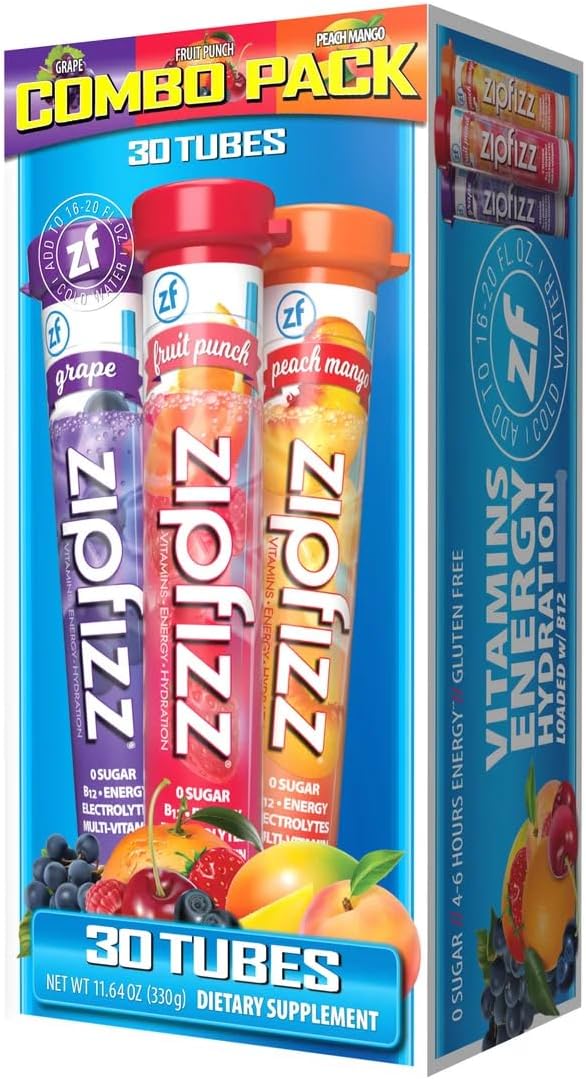 Zip Fizz Multi-Vitamin Energy Hydration Drink Mix, Philippines | Ubuy