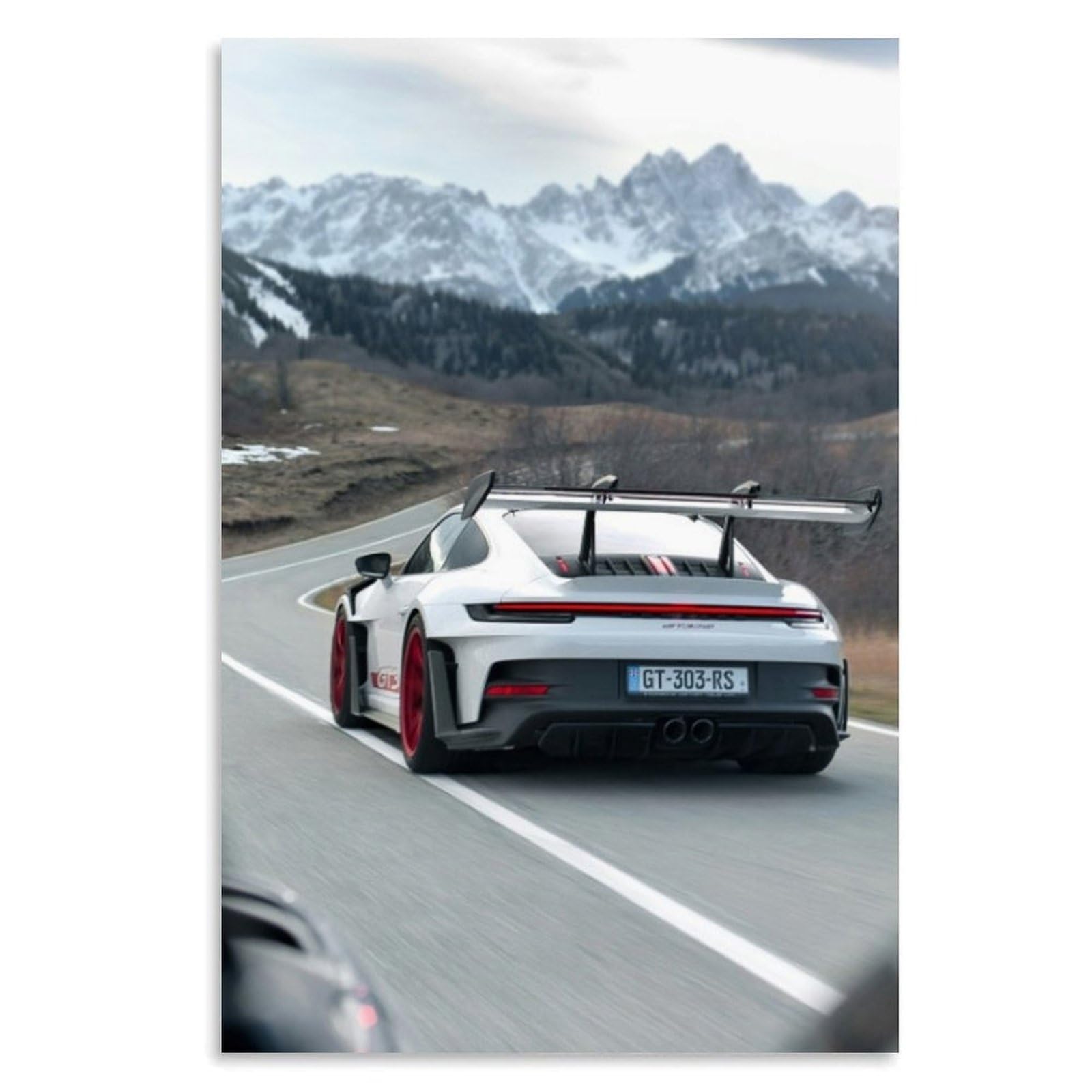 Amazon.com: NBHYK Car Poster 911 GT3 RS Super Car Posters Racing Car ...