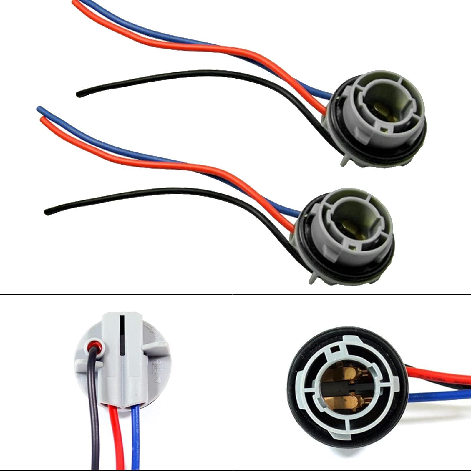 Amazon.com: Replacement Tail Light Lamp Wiring Harness and Socket with Complete Bulb Set ...