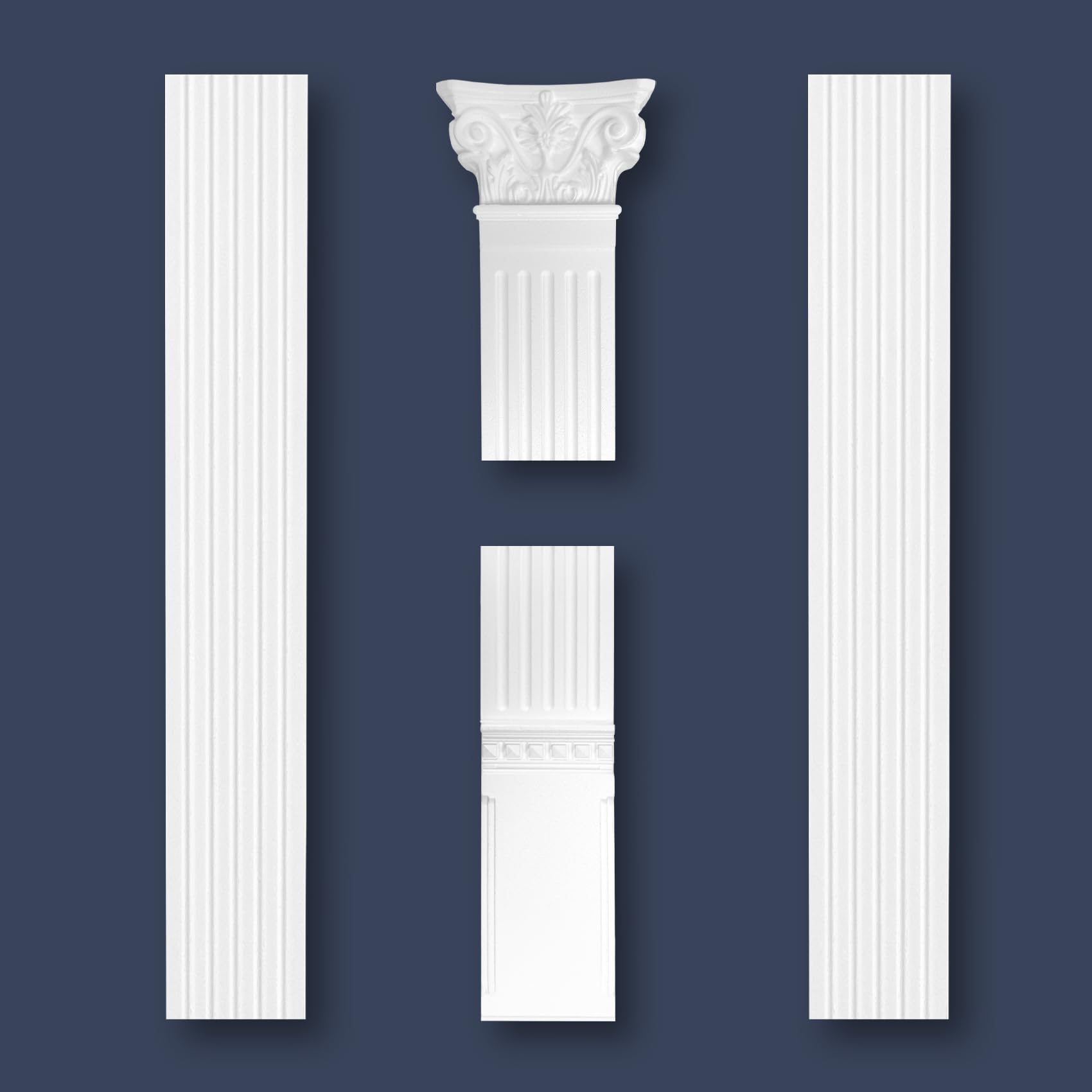 Image Capital Of Column With Stucco Stucco Columns – Sunshine, LA