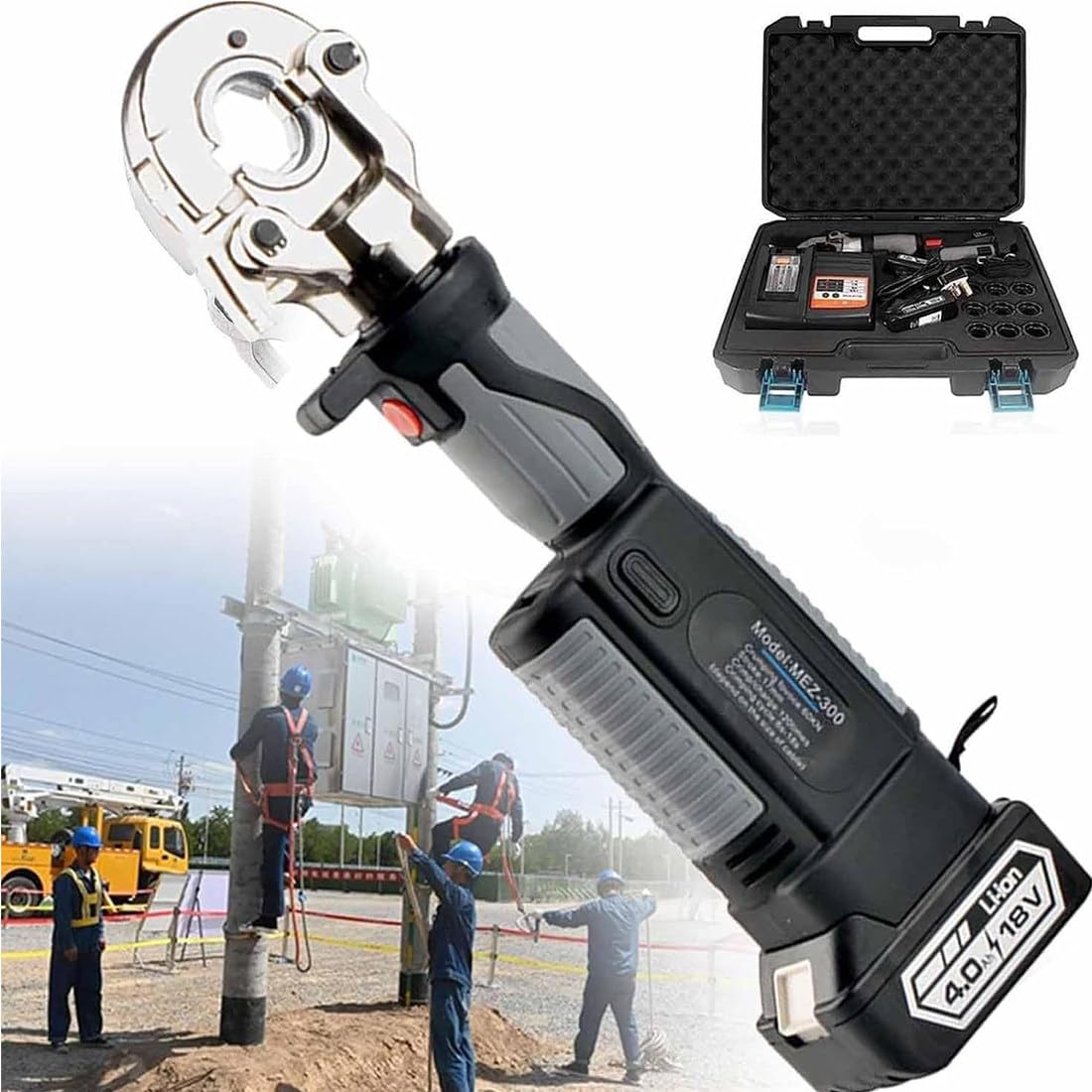 Battery Powered Crimper Eletric Crimper Pressure Sensor, Hydraulic ...