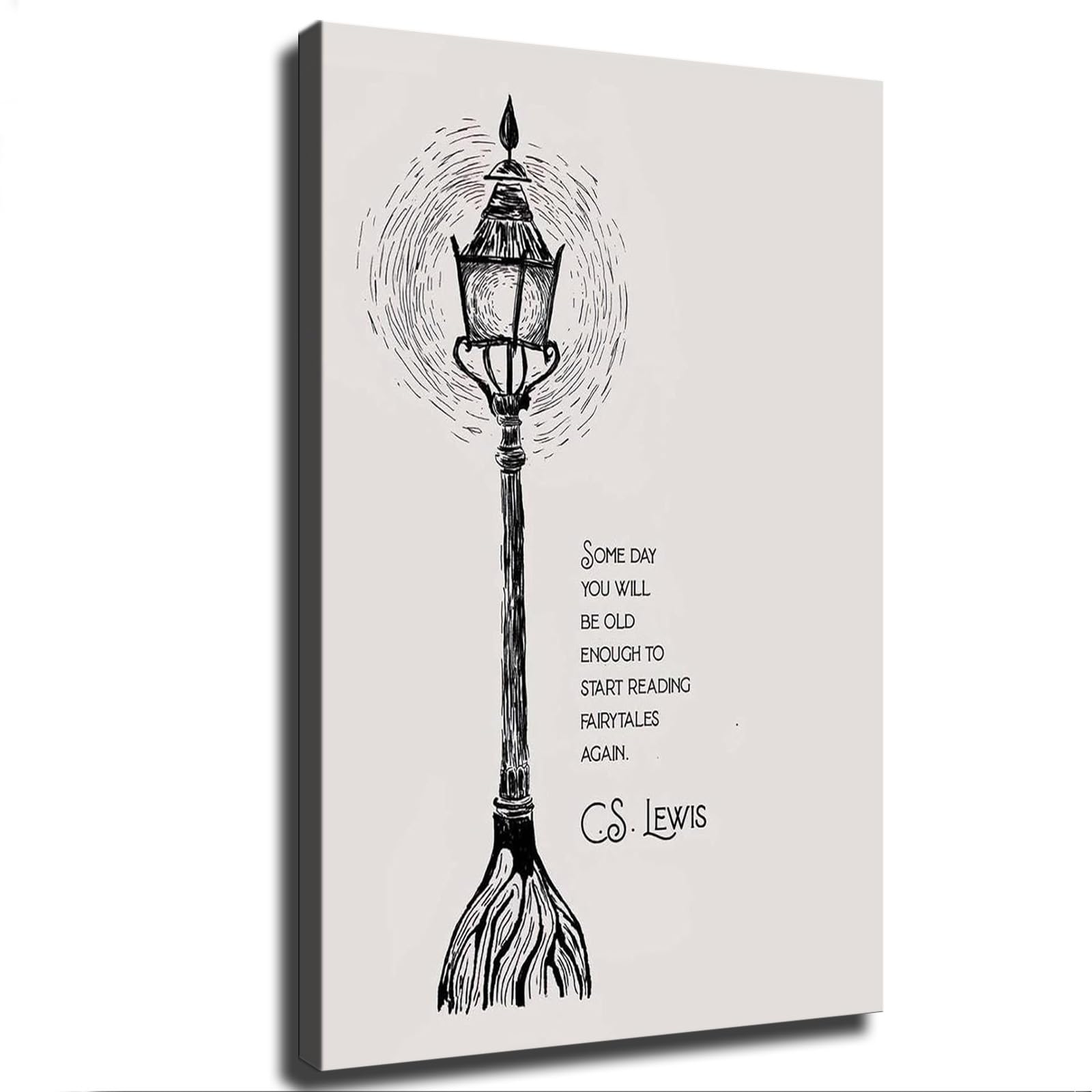 Narnia Lamp Post Quote Waiting In Wires: A Hint Of A Better Self