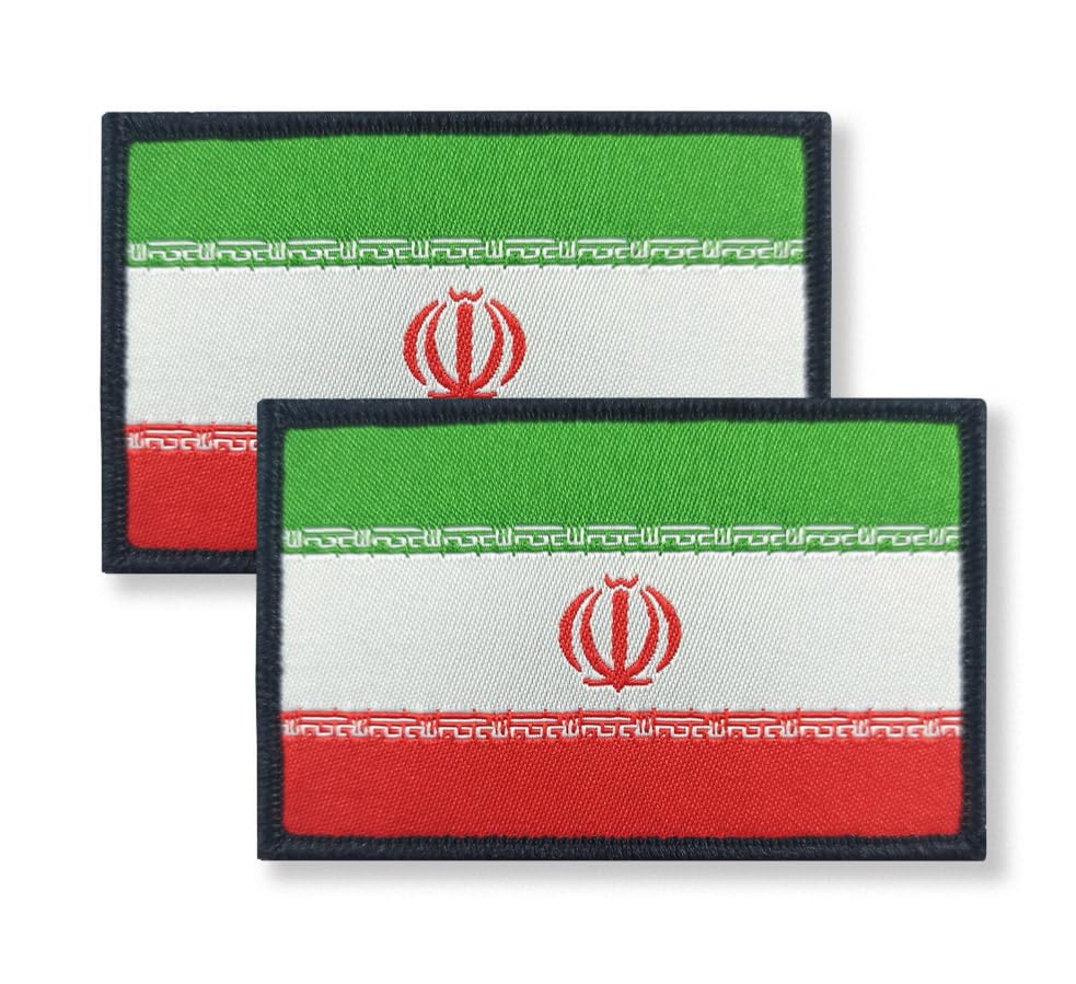 Amazon.com: Overdecor Iran Iranian Flag Patch Tactical Military Patches ...