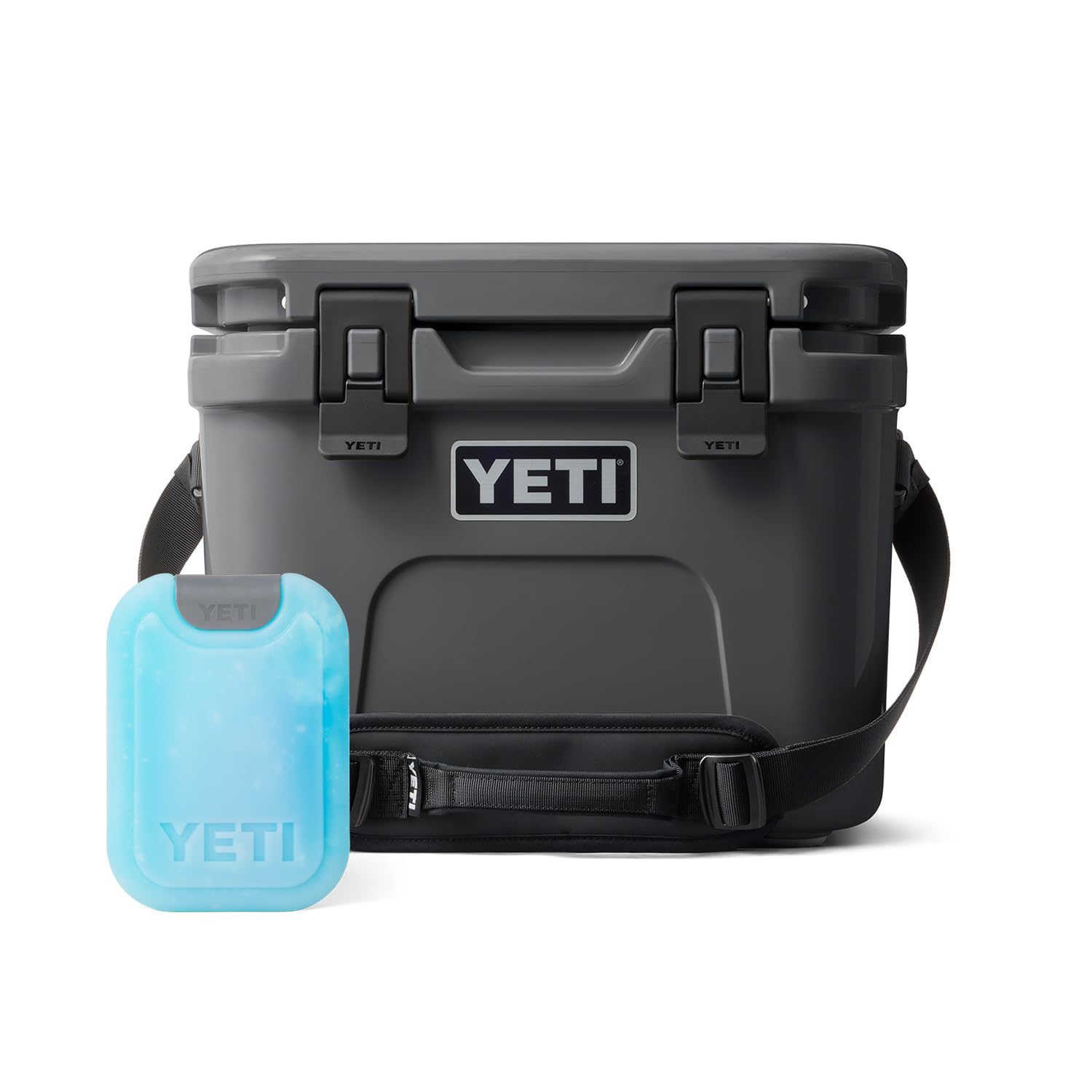 Amazon.com : YETI Roadie 15 Hard Cooler with Small YETI Thin Ice ...
