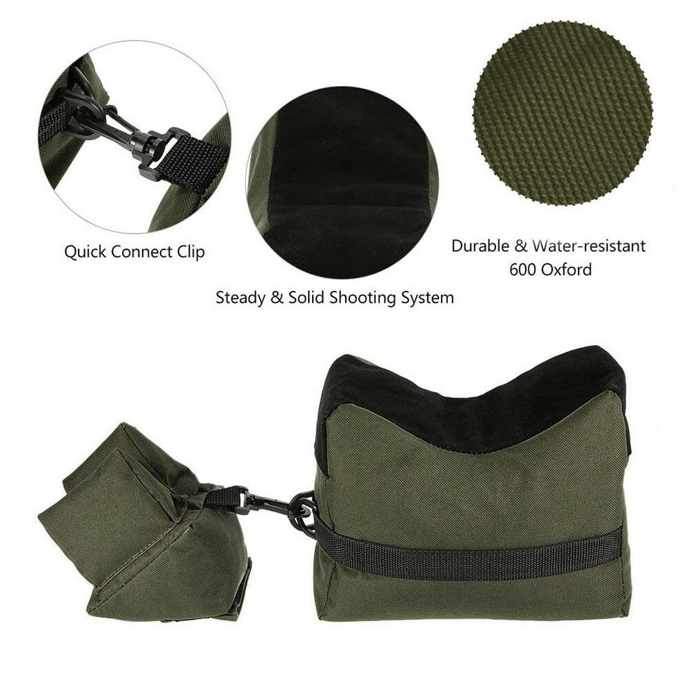 Shooting Bags Unfilled Sand Bags Guns Rest Rifle Shooting Bench Steady ...
