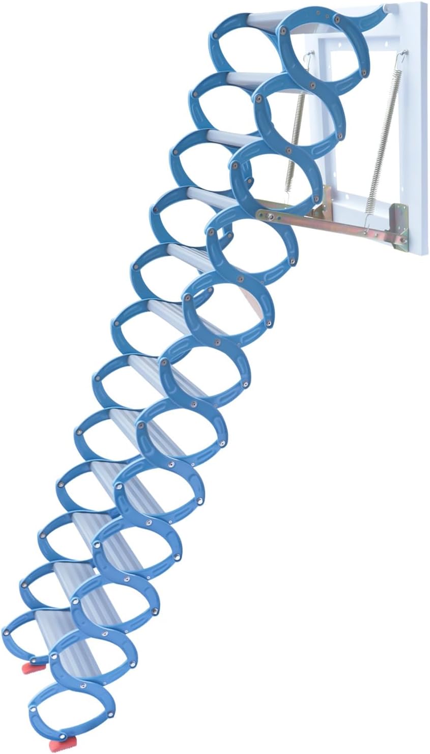 12 Steps Wall Mounted Attic Ladder Pull Down System, Philippines | Ubuy