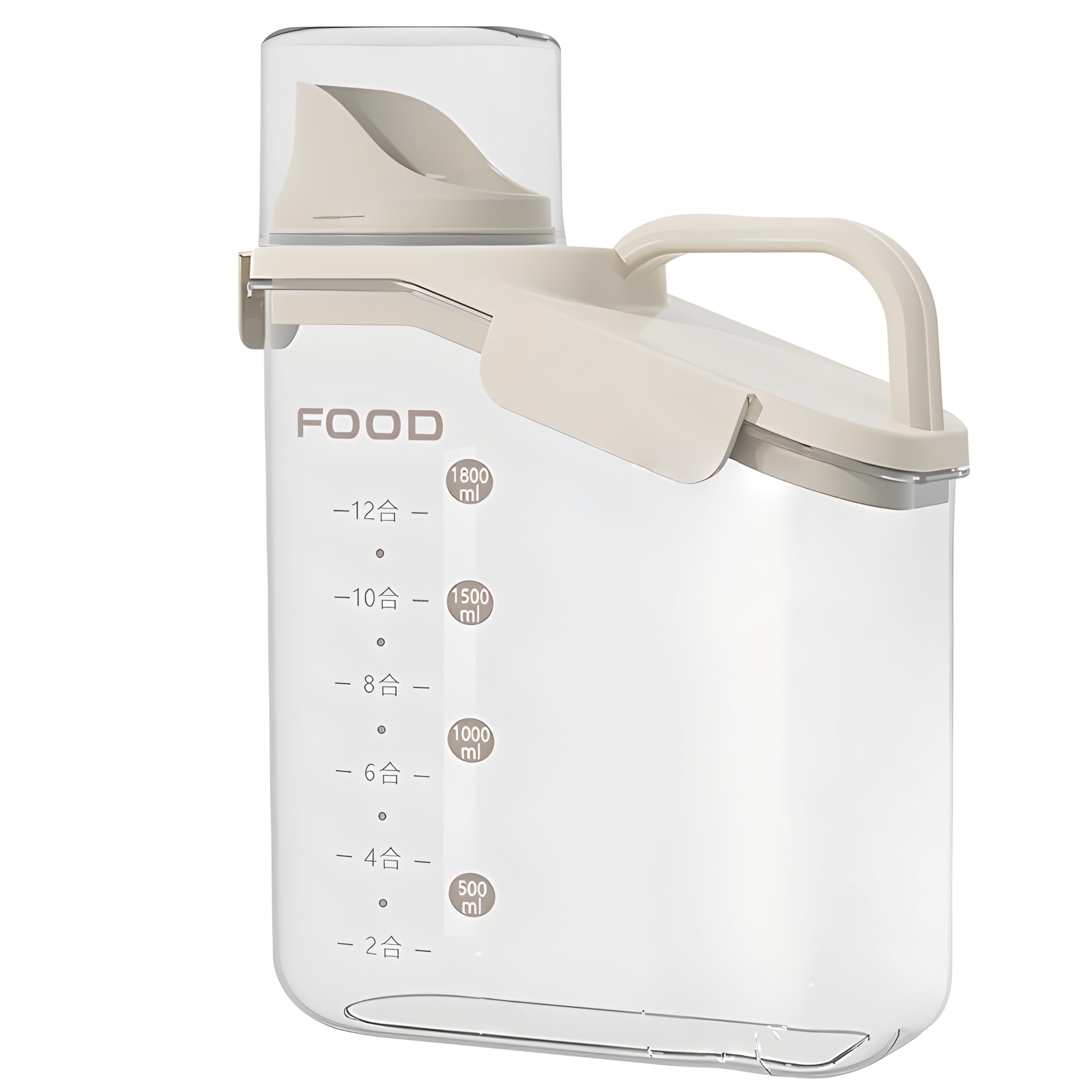 Amazon.com: Cereal Dispenser, Rice Dispenser, Flour Sugar Storage ...