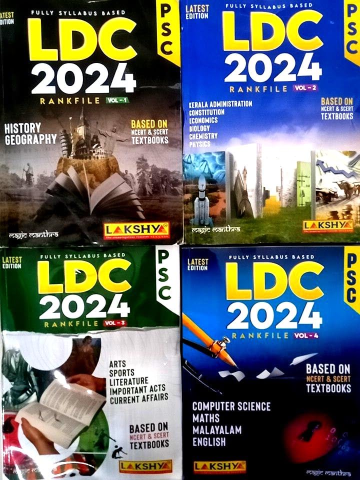 Lakshya Ldc 2024 Kerala Psc Rank File 2024 Latest Edition | Desertcart ...