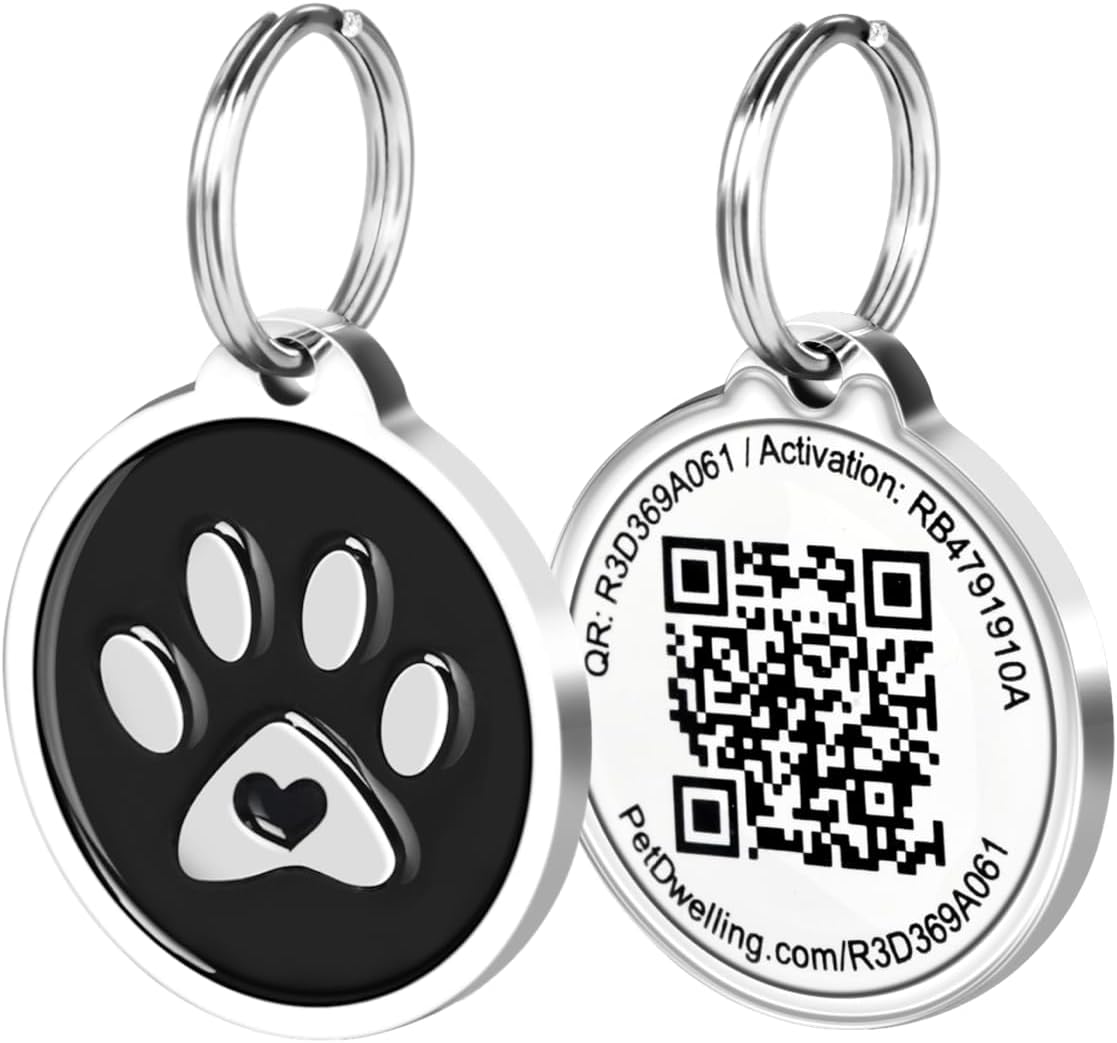 Amazon.com : BetterPaw QR Code Dog Tag - Customizable Online Pet ...