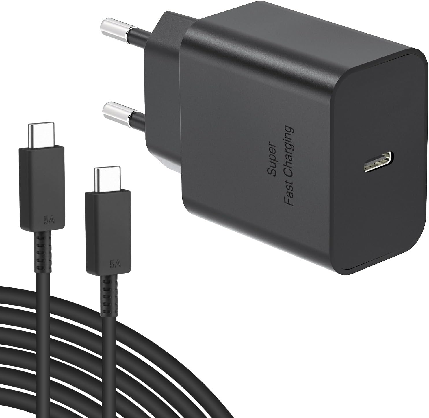 45W USB C Ladegerät GaN Tech Schnellladegerät USB C für Samsung Galaxy ...