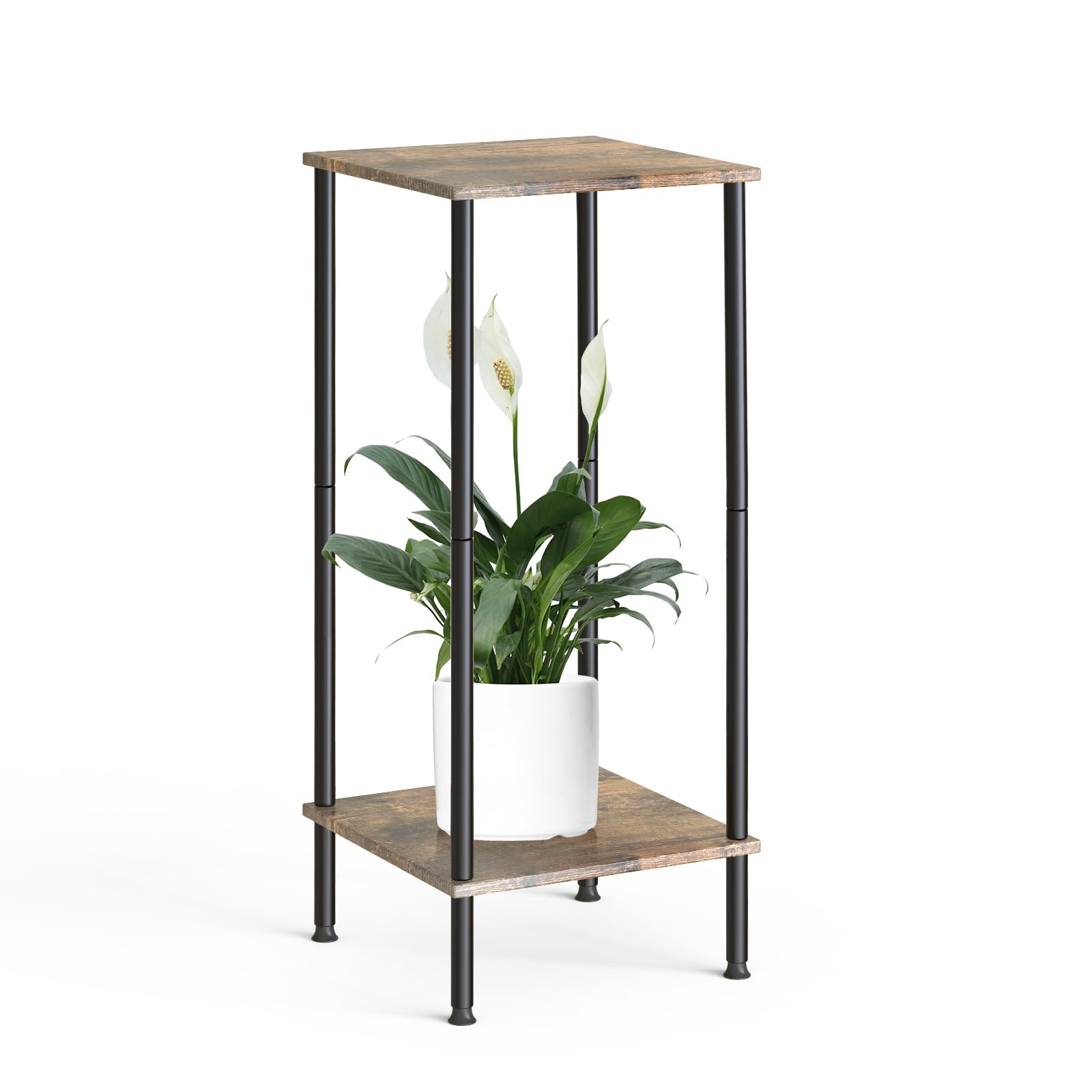 Snapklik.com : Heavy Duty Flower Stand, 29 Inch Tall, 2-Tier Corner ...