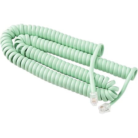 Amazon.com: NECABLES 3 Inch Short Phone Cord Short Telephone Cord Short ...