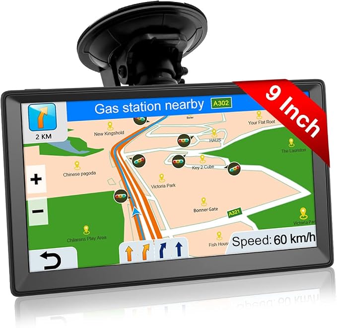 Navegación GPS para coche y camión – Sistema de navegación de 9 ...