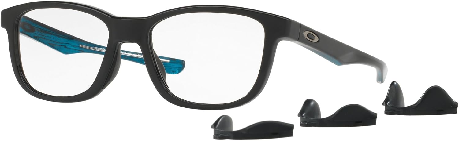 Amazon.com: Oakley Ox8106 Cross Step Round Prescription Eyeglass Frames ...