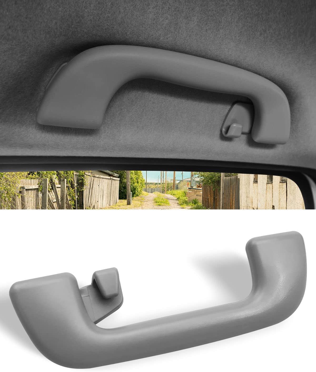 PNYZIK Auto Roof Pull Handle Grab Rail with Hook Fits for Toyota Rav4 ...