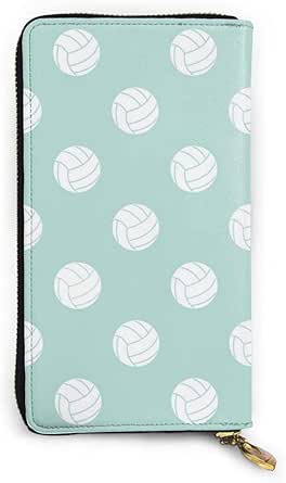 Volleyball Womens Large Capacity Luxury Wax Genuine Leather Portable ...