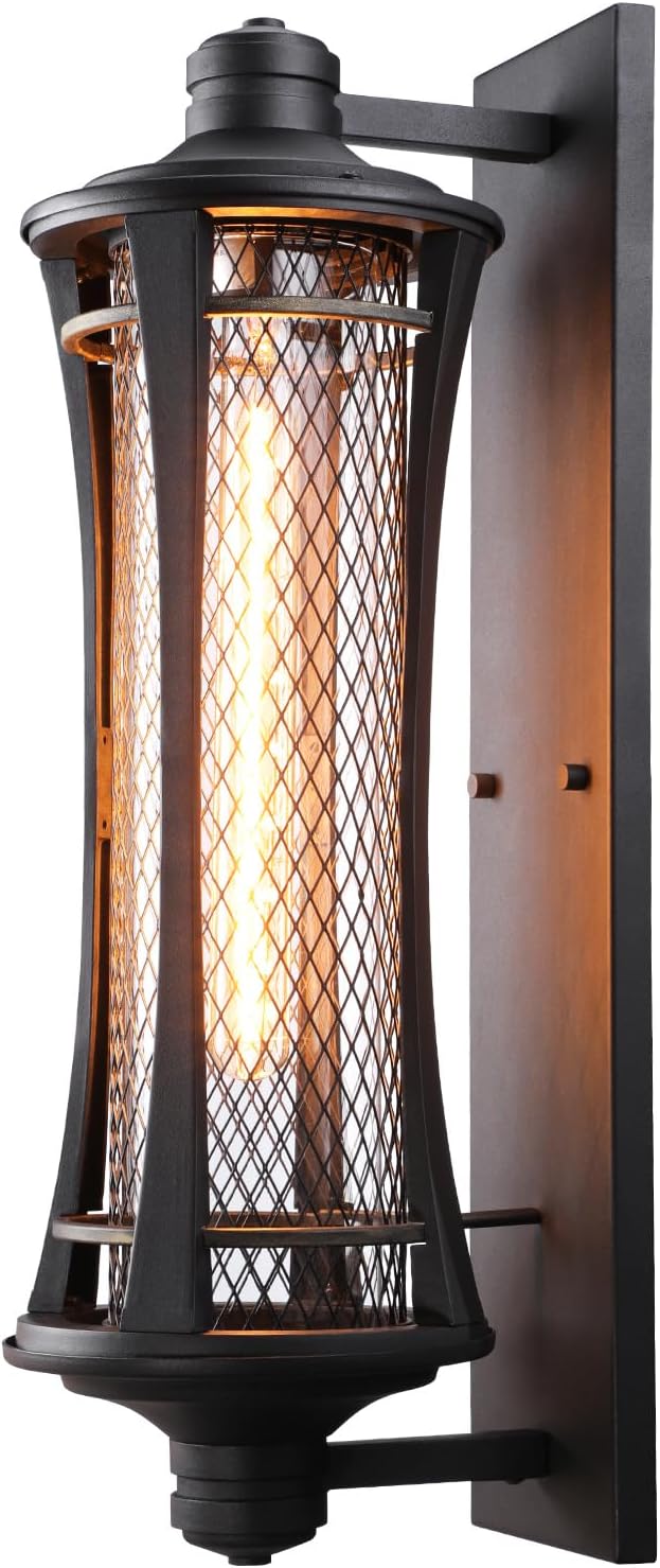 LEONLITE Extra Large 21Inch Outdoor Wall Lights, Classical Style Wall ...