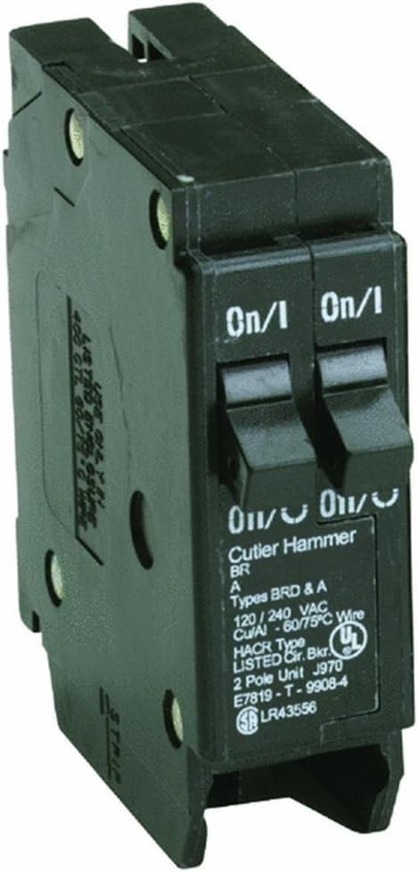 EATON CORPORATION Eaton Br240 Double Pole Interchangeable Circuit ...