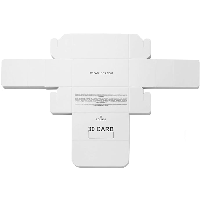 Buy REPACKBOX - 3 Samples - 30 Carbine Military Cardboard Ammo Box ...