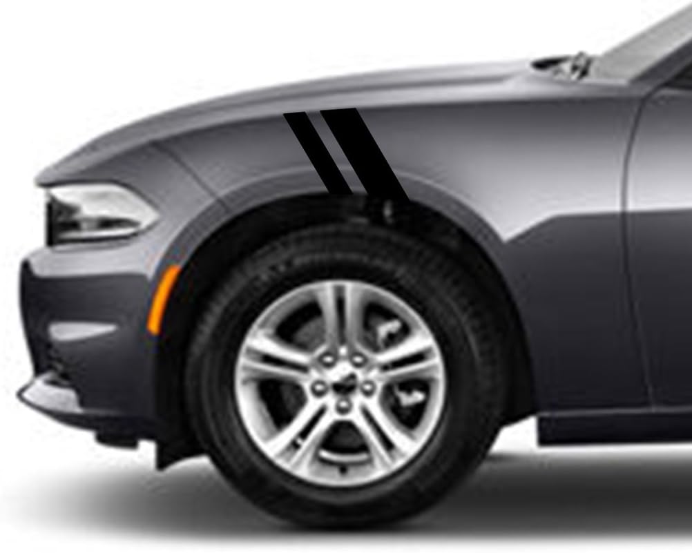 Amazon.com: 2" & 3" Fender Hash Bar Marks Vinyl Racing Stripes (Fits ...