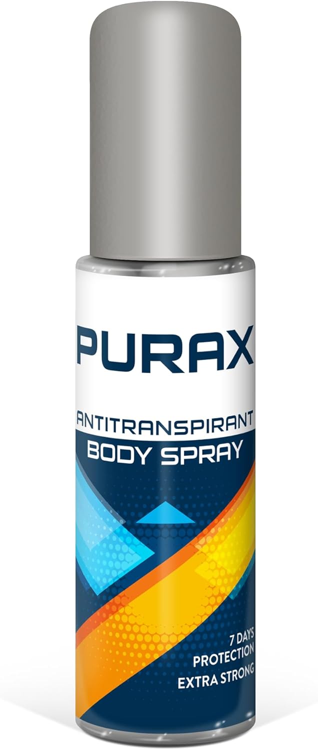 PURAX Extra-Strong Antiperspirant Body-Spray 50ml : Amazon.co.uk: Beauty
