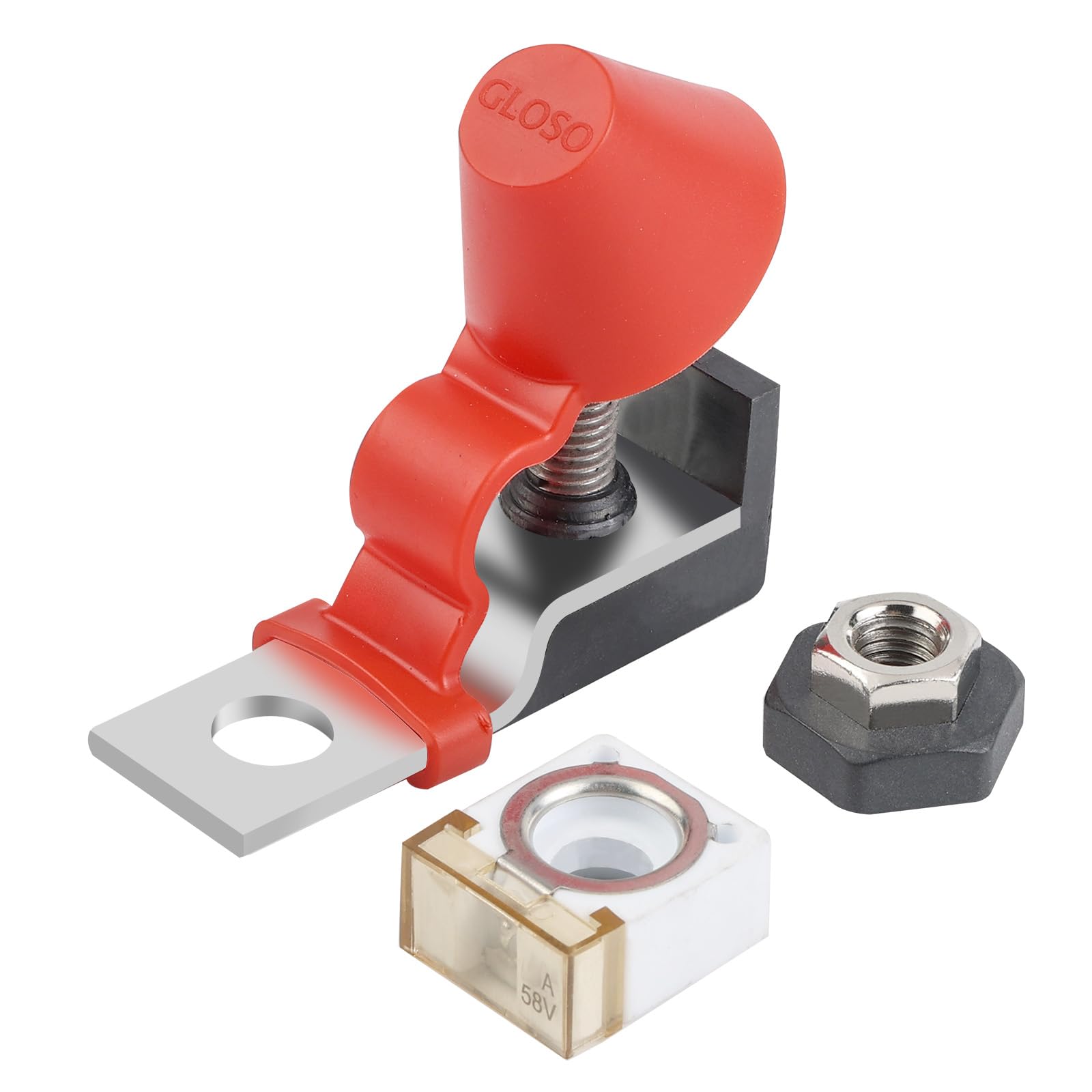 Snapklik.com : GLOSO Terminal Block Fuse Kit For Multiple Batteries ...