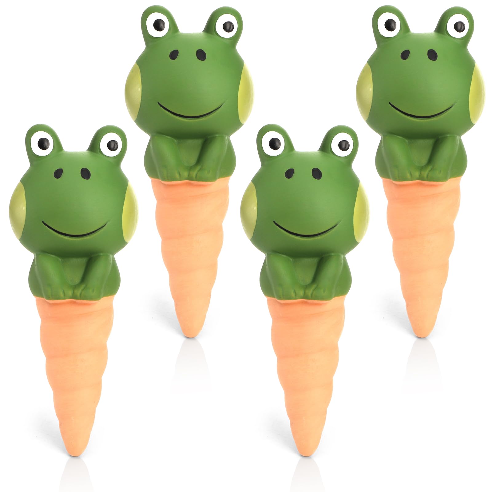 Amazon.com: DEAYOU 4 Pack Terracotta Self Watering Spikes, Frog Shaped ...