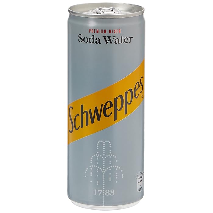 Buy Schweppes Original Soda Water. Carbonated Soda Water Soft Drink. It ...