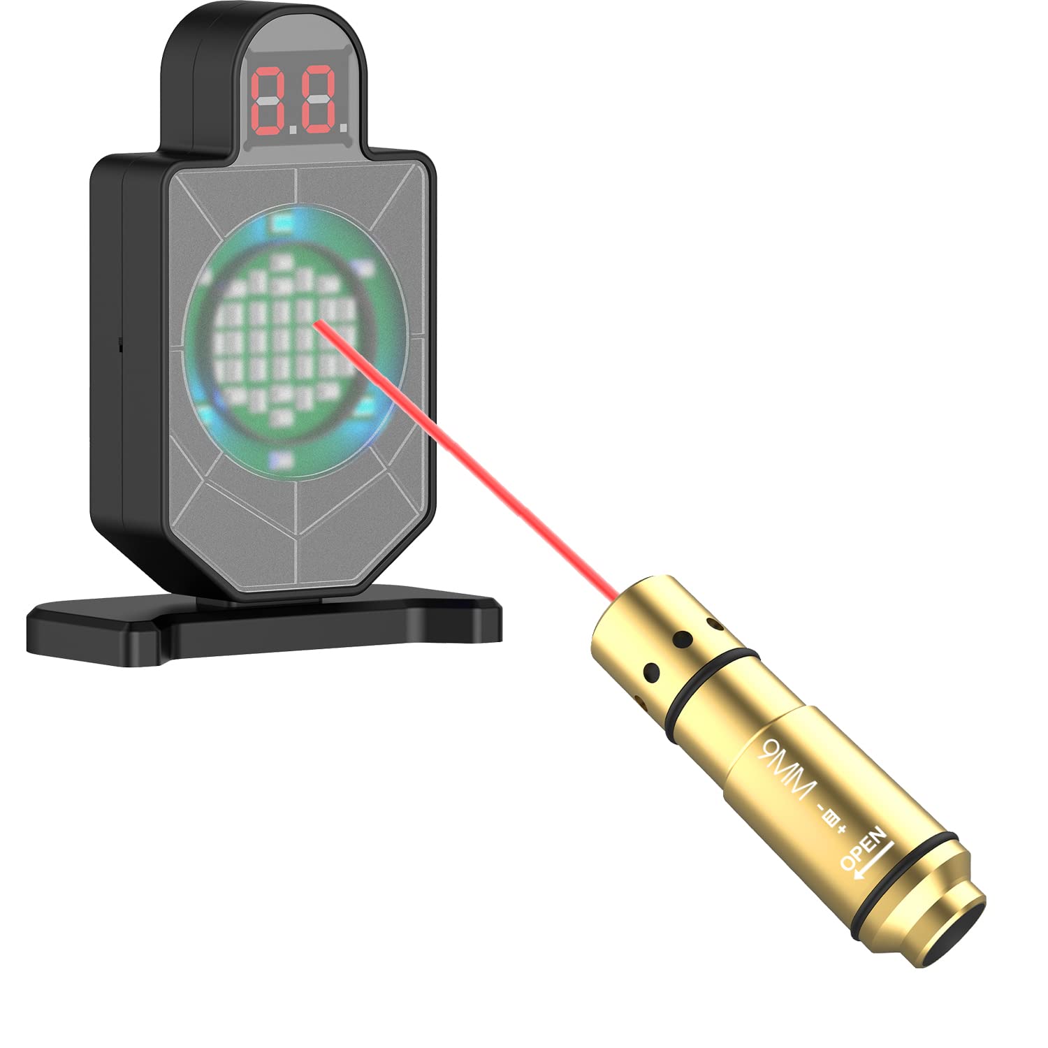 Snapklik.com : Defentac Laser Target (Need 1.2s To Register, Not Hit ...