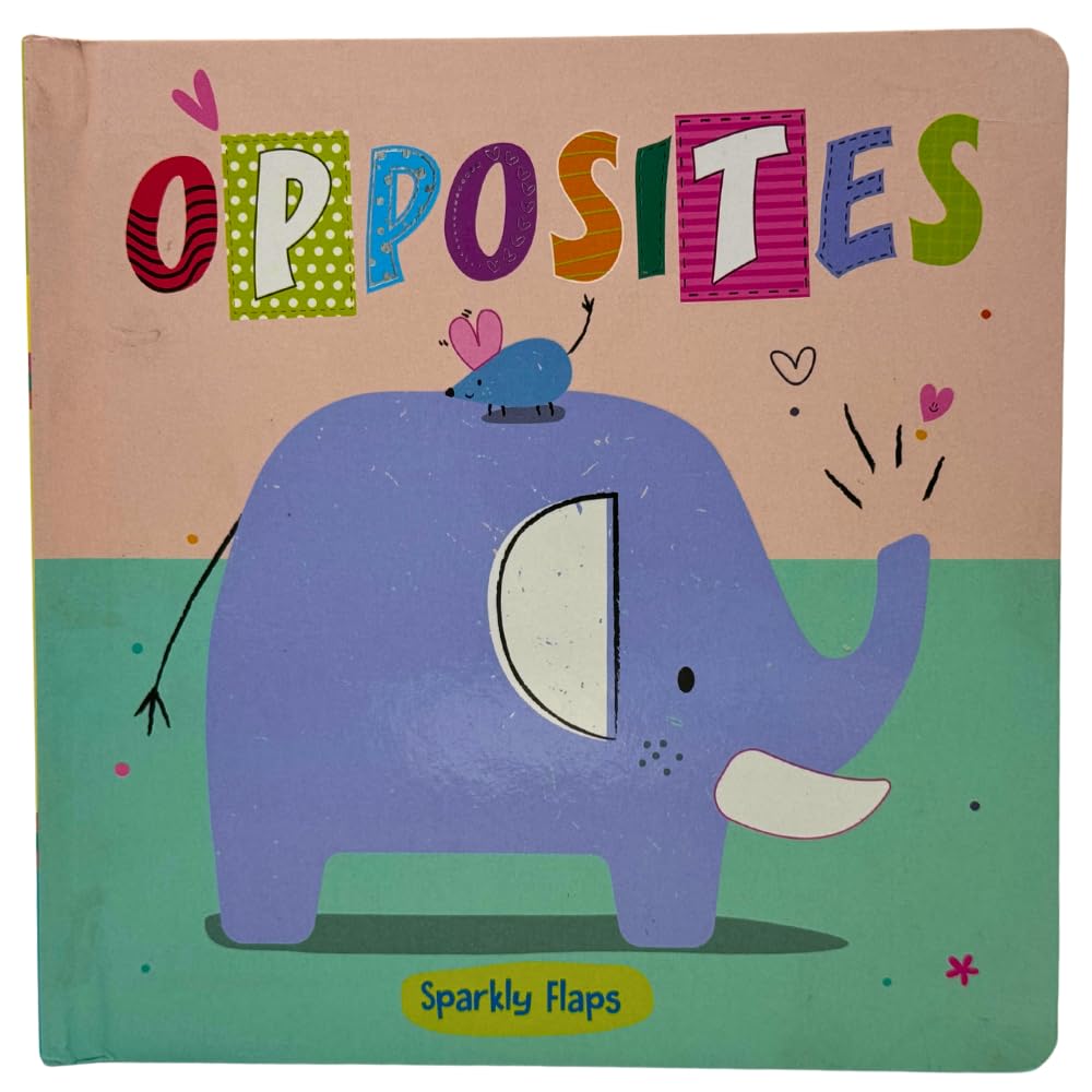 Amazon.com: Opposites Sparkly Flaps Series by Sandcastle Books - Fun ...