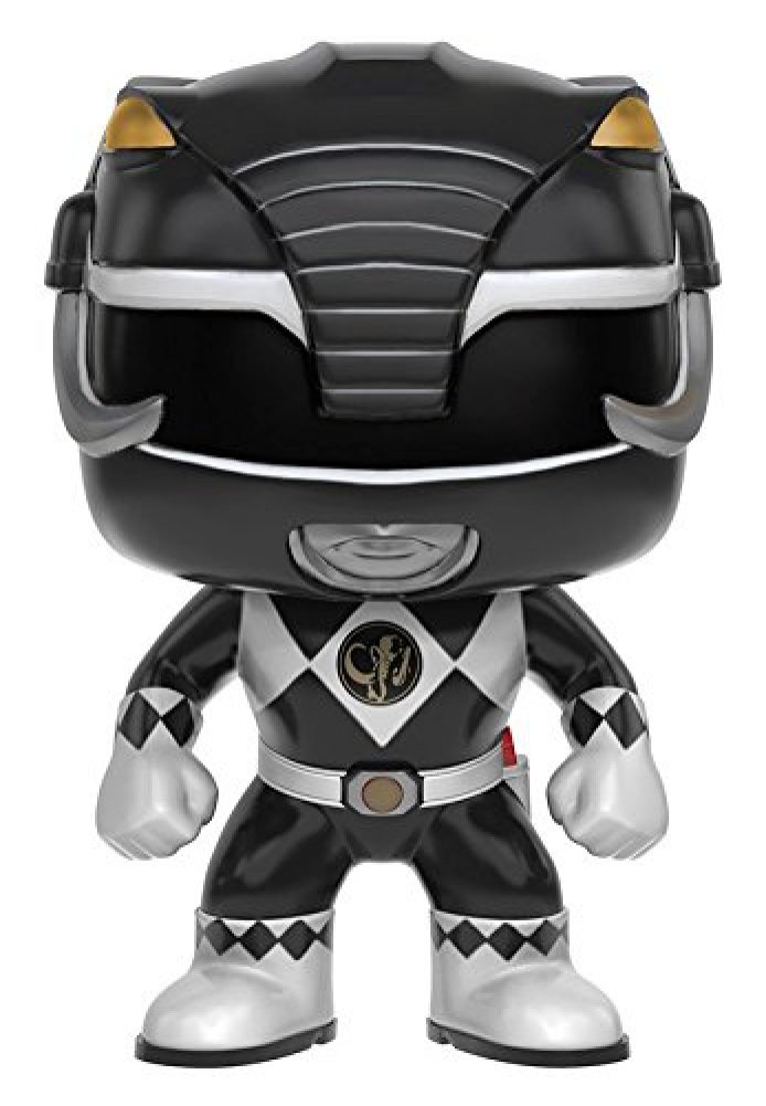 Amazon.com: Funko POP TV: Power Rangers - Black Ranger Action Figure ...
