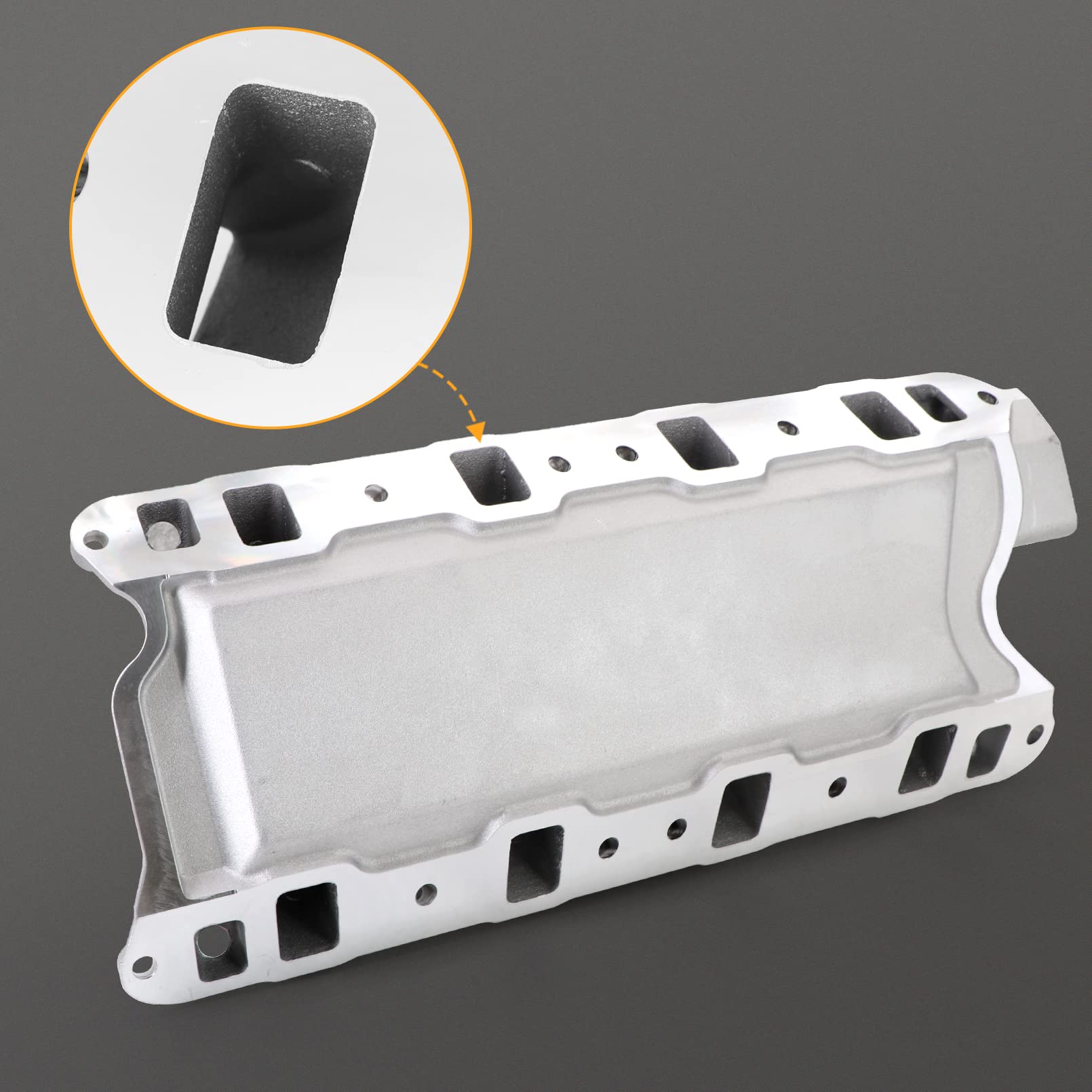 Dokili Intake Manifold Single Plane High Rise SBF for Ford 302 5.0L ...