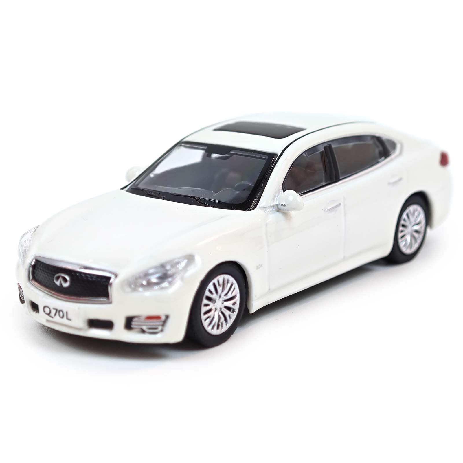 Amazon | Paudi Model 1/64 Infiniti Q70L モデルカー ミニカー コレクション 白 | ミニカー・ダイキャストカー | ホビー