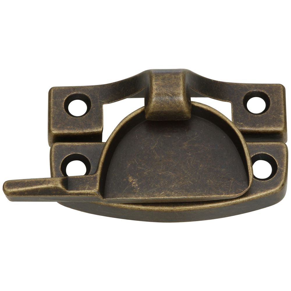 National Hardware N170-761 V601 Sash Lock in Antique Brass - Window ...